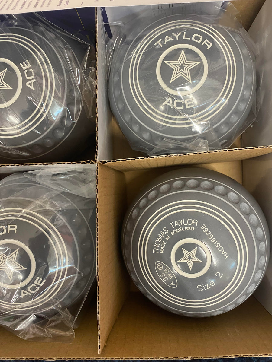 Taylor Ace Lawn Bowls Size 2 Pro Grip – David Gourlay Bowls