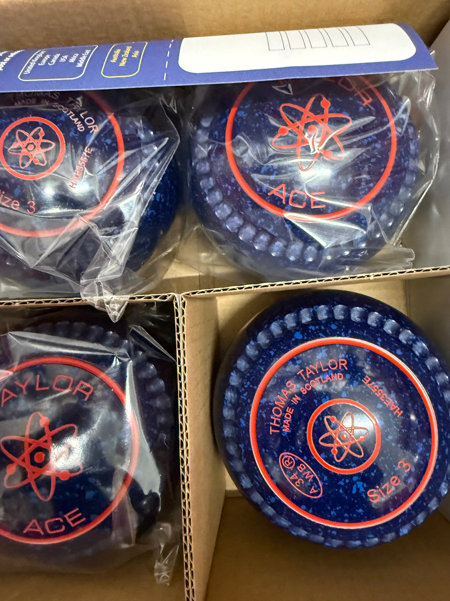 Taylor Ace Lawn Bowls Size 3 Xtreme Grip – David Gourlay Bowls