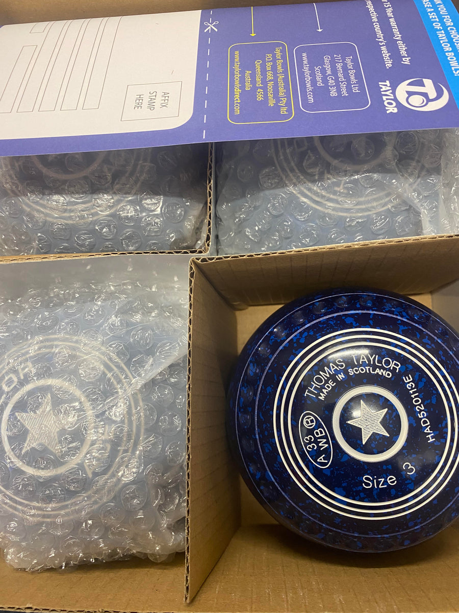 Taylor Ace Lawn Bowls Size 3 Pro Grip – David Gourlay Bowls