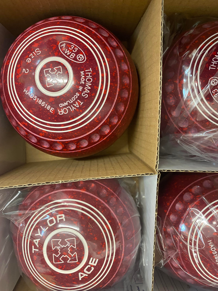 Taylor Ace Lawn Bowls Size 2 Pro Grip – David Gourlay Bowls