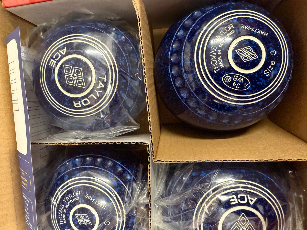 Taylor Ace Lawn Bowls Size 3 Pro Grip – David Gourlay Bowls