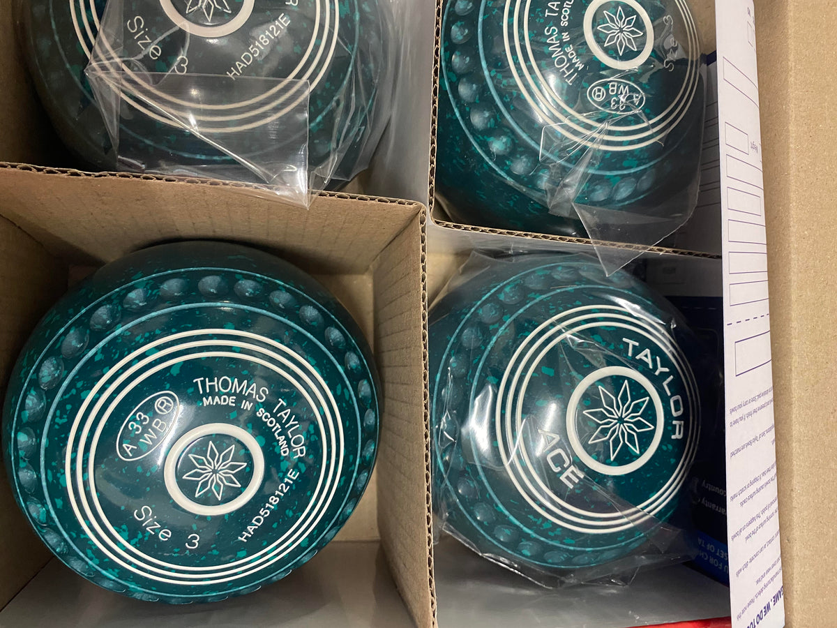 Taylor Ace Bowls Size 3 Pro Grip – David Gourlay Bowls