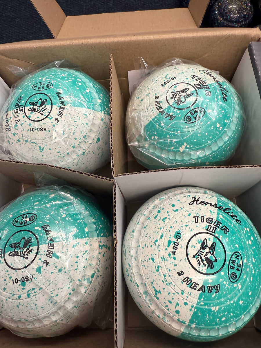 Henselite Tiger II - Size 2 - Peppermint Ltd Edition – David Gourlay Bowls