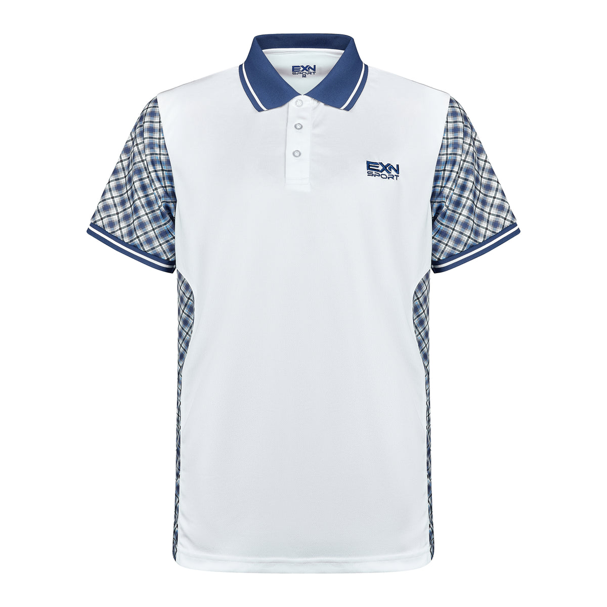 NEW - EXN Sport Tartan Performance Polo Navy M or L – David Gourlay Bowls